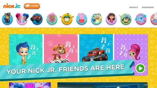 Nick Jr. by Nickelodeon - Codebringers Software | Mobile App Development